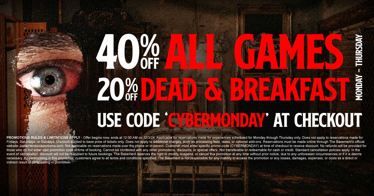 Best Escape Rooms in Los Angeles CA - THE BASEMENT